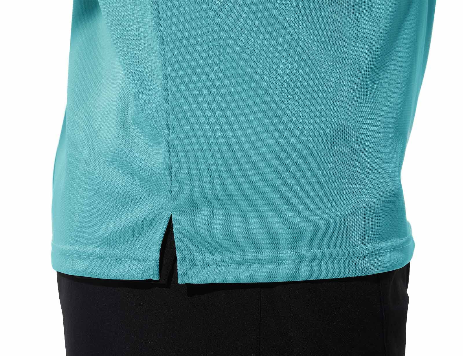 Rdruko Men's Polo Shirts with Pocket Short Sleeve Dry Fit Golf Sports Collared Shirts(Ocean Blue, US XL)