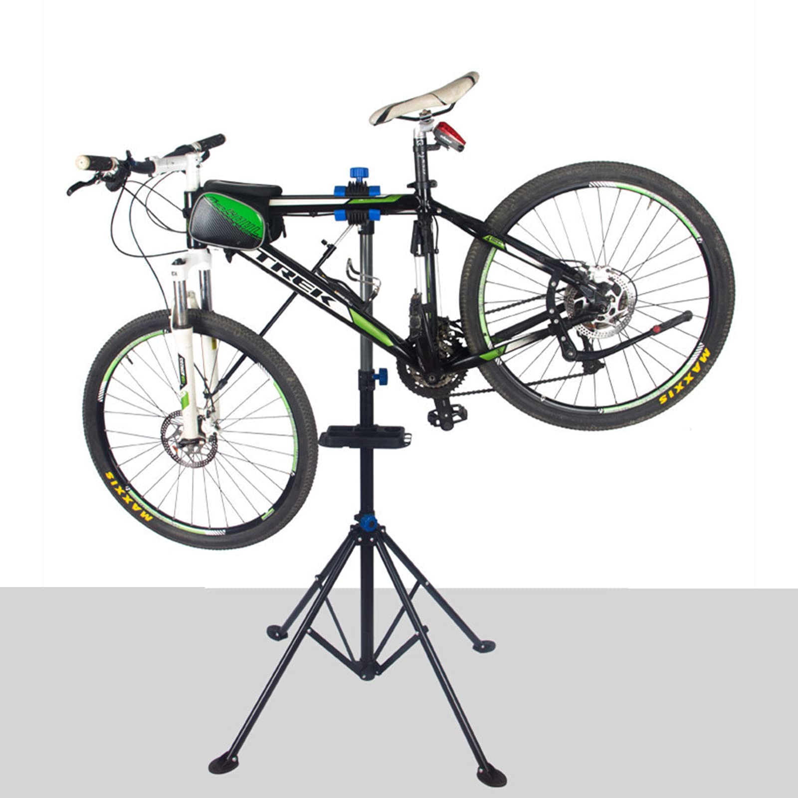 Rishaca Bike Stand Floor, Seat Stay and Chain Stay Support Bicycle Stand Rack, Bike Stands for Indoor Storage
