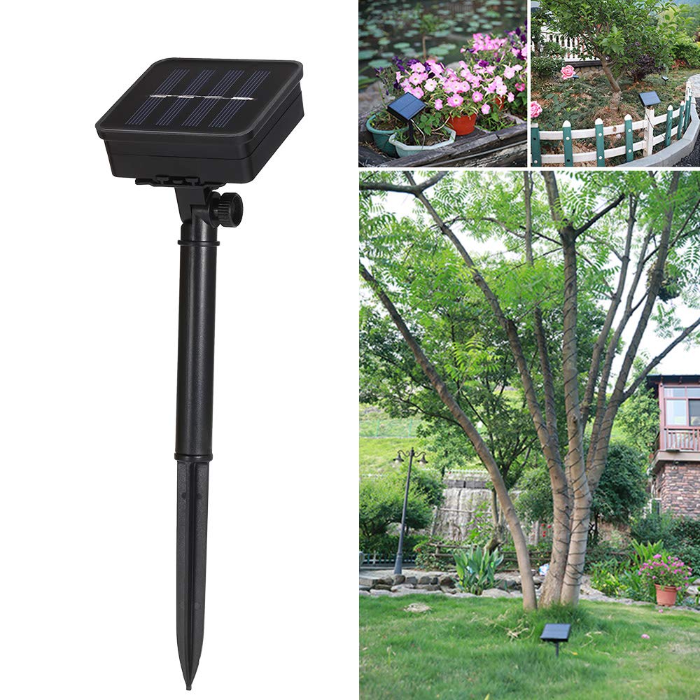 Solar String Lights 19.7ft 30 LED Rope Light Cute Bees 8 Modes Warm White for Party Garden Home Festival Decoration