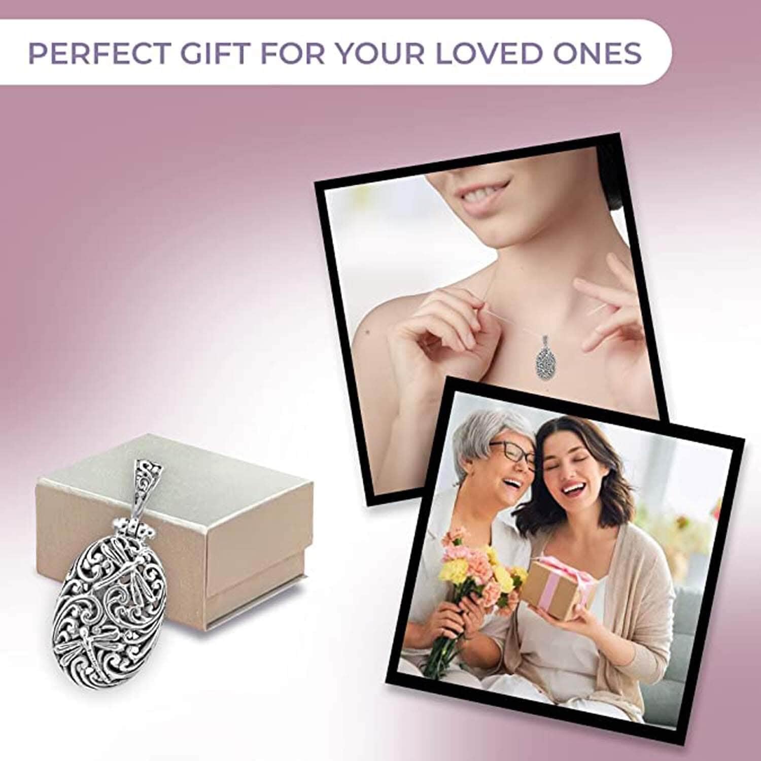 SHOP LC DELIVERING JOY BALI LEGACY Dragonfly Filigree Pendant for Women 925 Sterling Silver Men 6.8 g