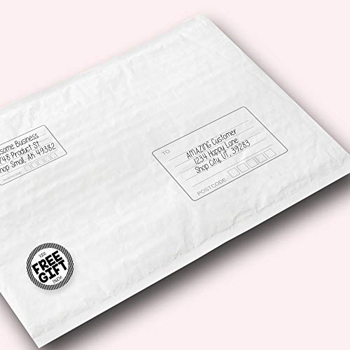 Thank You Customer Appreciation Sticker Labels for Small Businesses, 60 1.5" Circle Stickers by AmandaCreation, Great for Mailing Envelopes, Postcards, Direct Mail, & More!