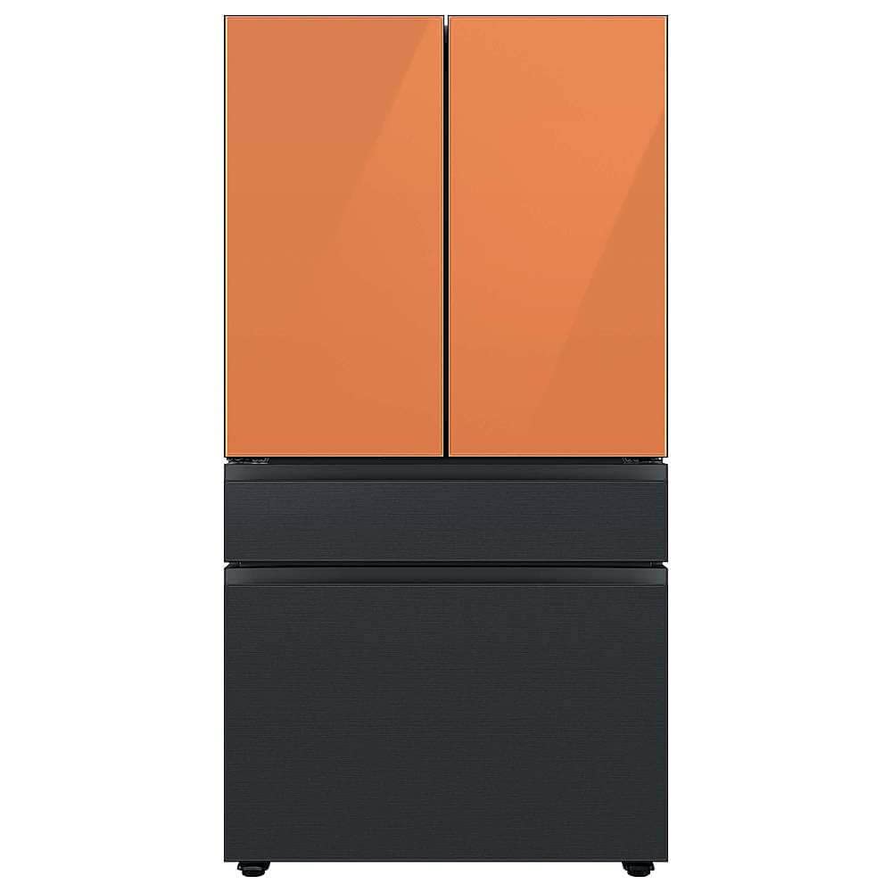 SAMSUNG RAF18DU4CH Bespoke 4-Door French Door Refrigerator Panel in Clementine Glass - Top Panel