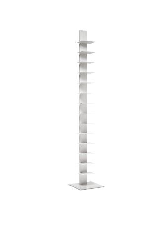 Sapiens Original Bookcase Sintesi H.79,6 inches (14 Shelves) White