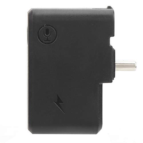 YUUGAA Camera Microphone Adapter, Action Camera Charging Microphone Adapter 3.5MM Audio Adapter for X2
