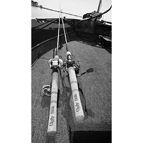 Shakespeare Ugly Stik 10’6” Elite Salmon/Steelhead Casting Rod, Two Piece Salmon/Steelhead Rod, 10-20lb Line Rating, Medium Heavy Rod Power, Medium Fast Action, 1/2-1 1/2 oz. Lure Rating