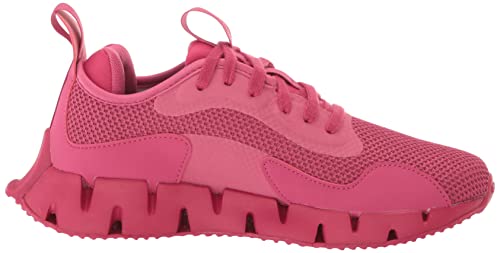Reebok Women's Zig Dynamica Running Shoe, Semi Pursuit Pink, 10