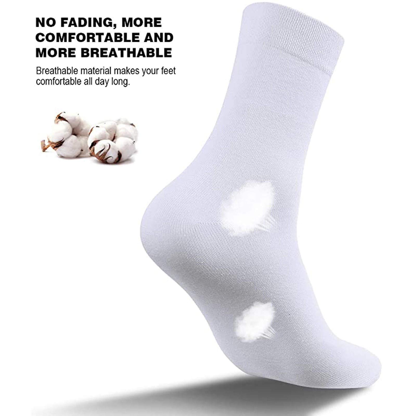 Womens Low Cut Soothing Spa Socks - Lavender & Vitamin E Infused No Shoe Socks Compression Socks for Women 30-40 Mmhg Knee High