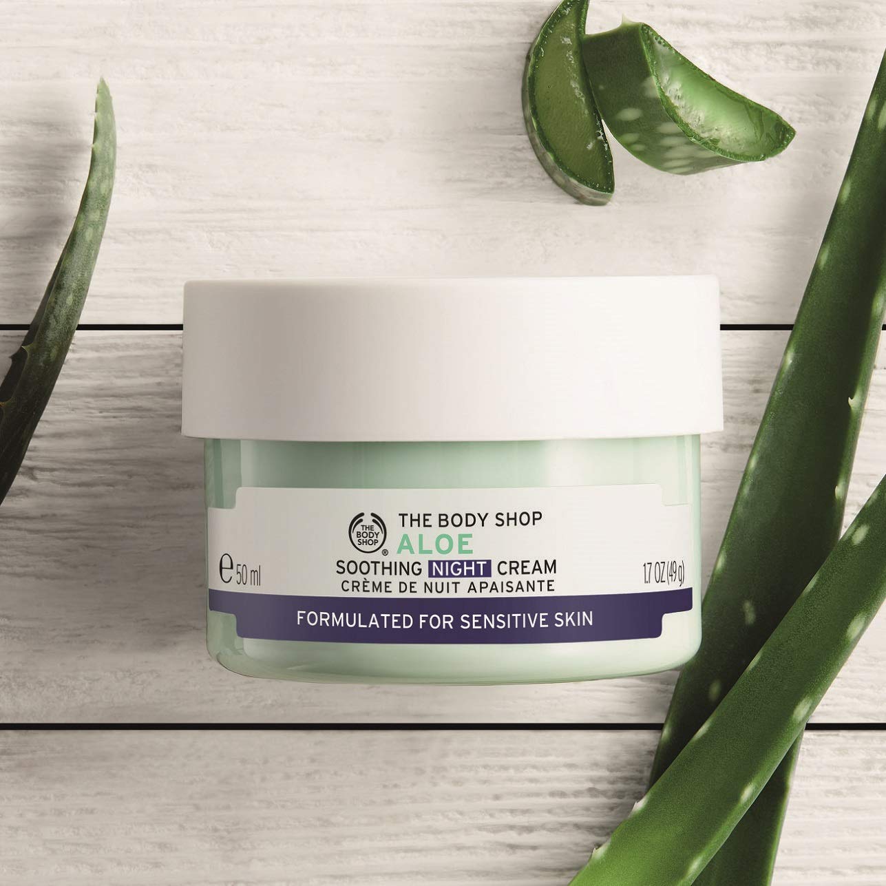 The Body Shop Aloe Soothing Night Cream, 1.7 Fl Oz