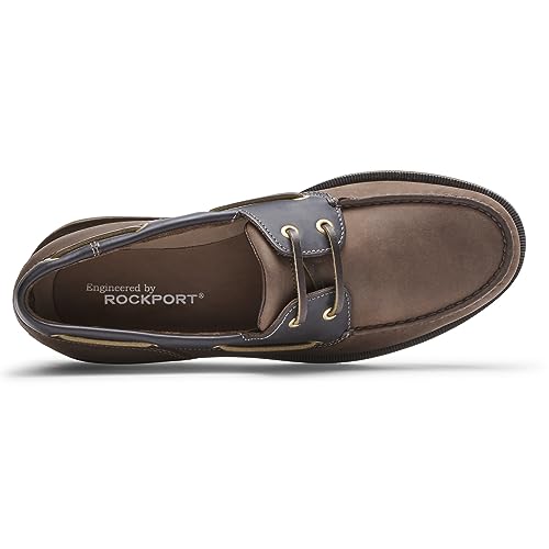 Rockport Men's Perth Shoe, chocolate/bark, 11 XW US