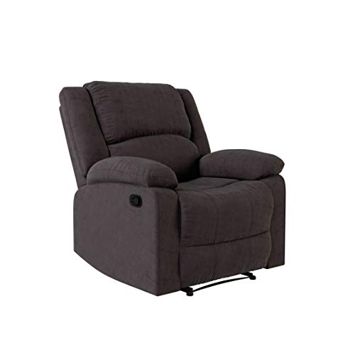 Relax A Lounger Warren Reclining Armchair, Standard, Chocolate