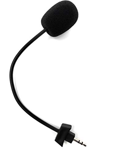 TNE Replacement 2.5mm Microphone Boom Game Mic for PDP Afterglow AG9 Legendary Collection Sound of Justice AG 9+ Armored Wireless Xbox One PS4 Playstation 4 Nintendo Switch Gaming Headphones