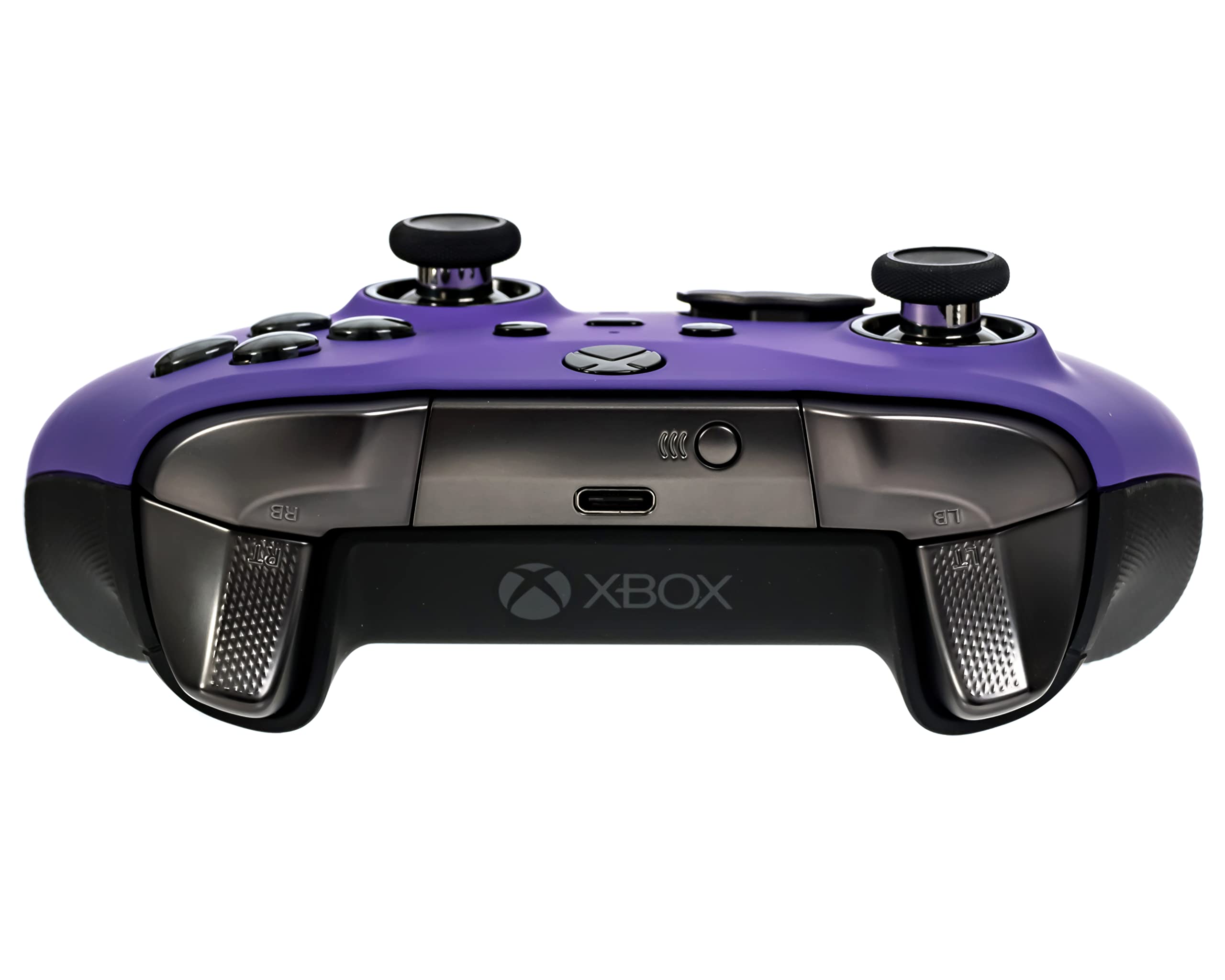 Xbox Elite Series 2 Custom Soft Touch Controller - Soft Touch Feel, Added Grip, Vibrant Purple Color - Compatible with Xbox One, Series X, Series S