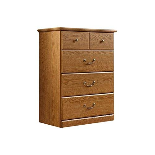 Sauder Orchard Hills 4-Drawer Chest, Carolina Oak finish