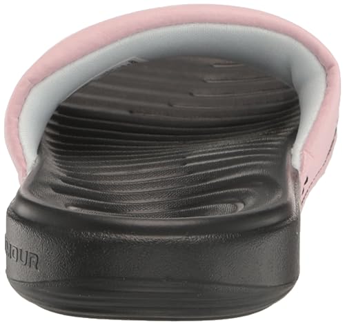 Under Armour Girls' Ansa Fixed Strap, (004) Black/Prime Pink/White, 1, US