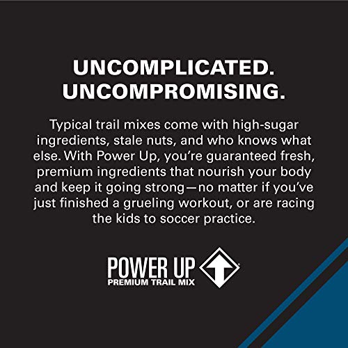 Power Up Premium Trail Mix - High Energy Trail Mix 14oz, Gluten Free, Vegan, Non-GMO