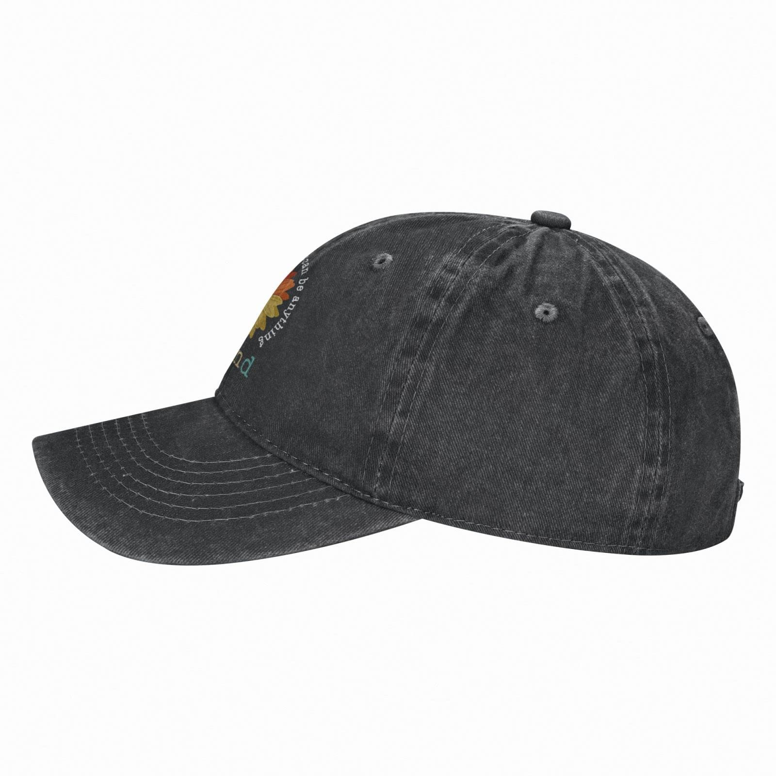 YOHTLENA Womens Mens Be Kind Baseball Cap Adjustable Washable Be Kind Hats Unisex Sport Caps
