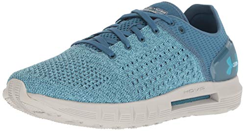 Under Armour Women's HOVR Sonic Running Shoe, Static Blue (303)/Ghost Gray, 5