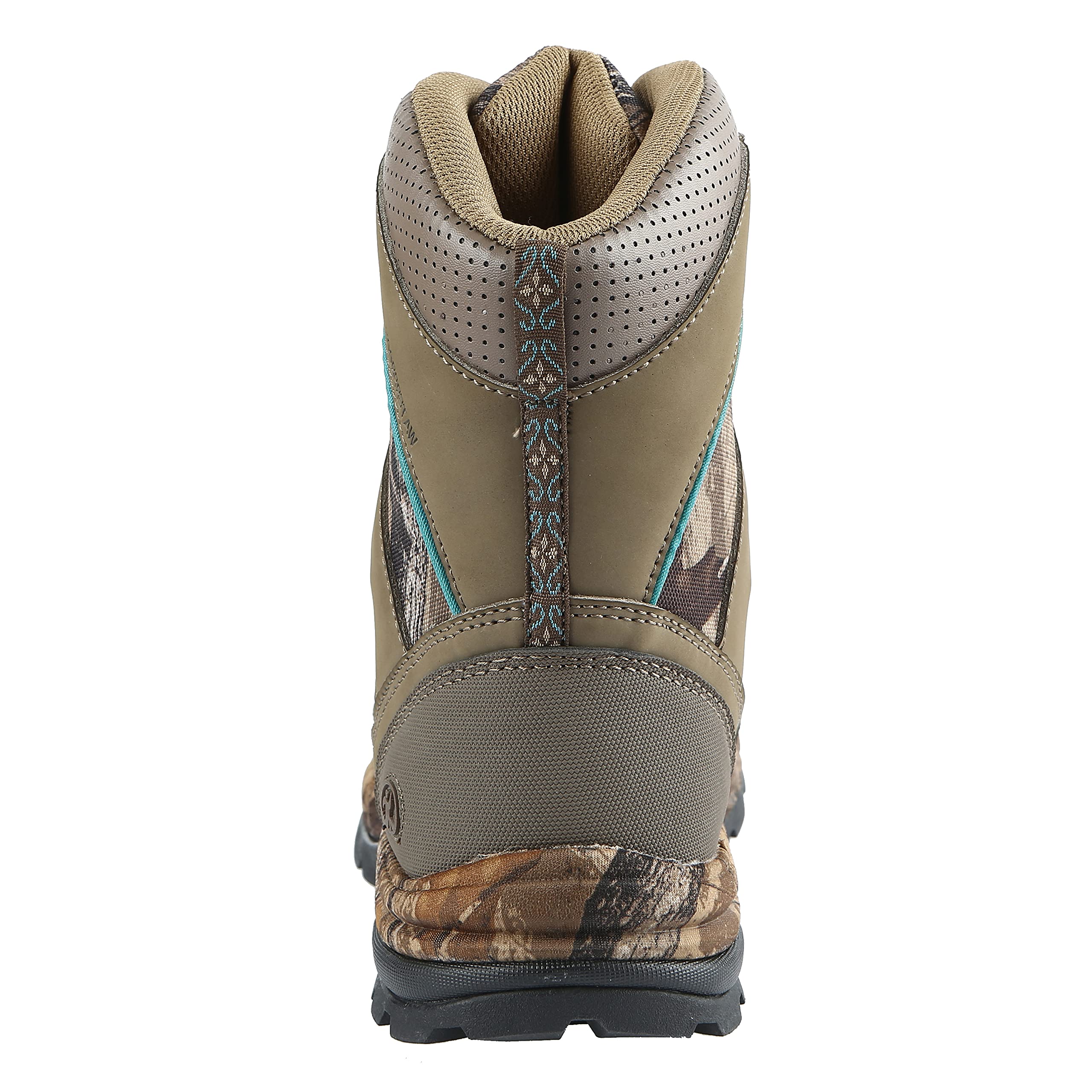 Northside womens Woodbury 800 Hunting Shoes, Stone/Aqua, 8.5 US