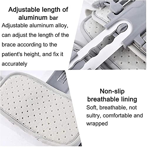 XBJYDMBDD ROM Knee Brace Hinged Knee Brace for Lower Extremity Knee meniscal Ligament Injuries Adjustable Knee Immobilizer