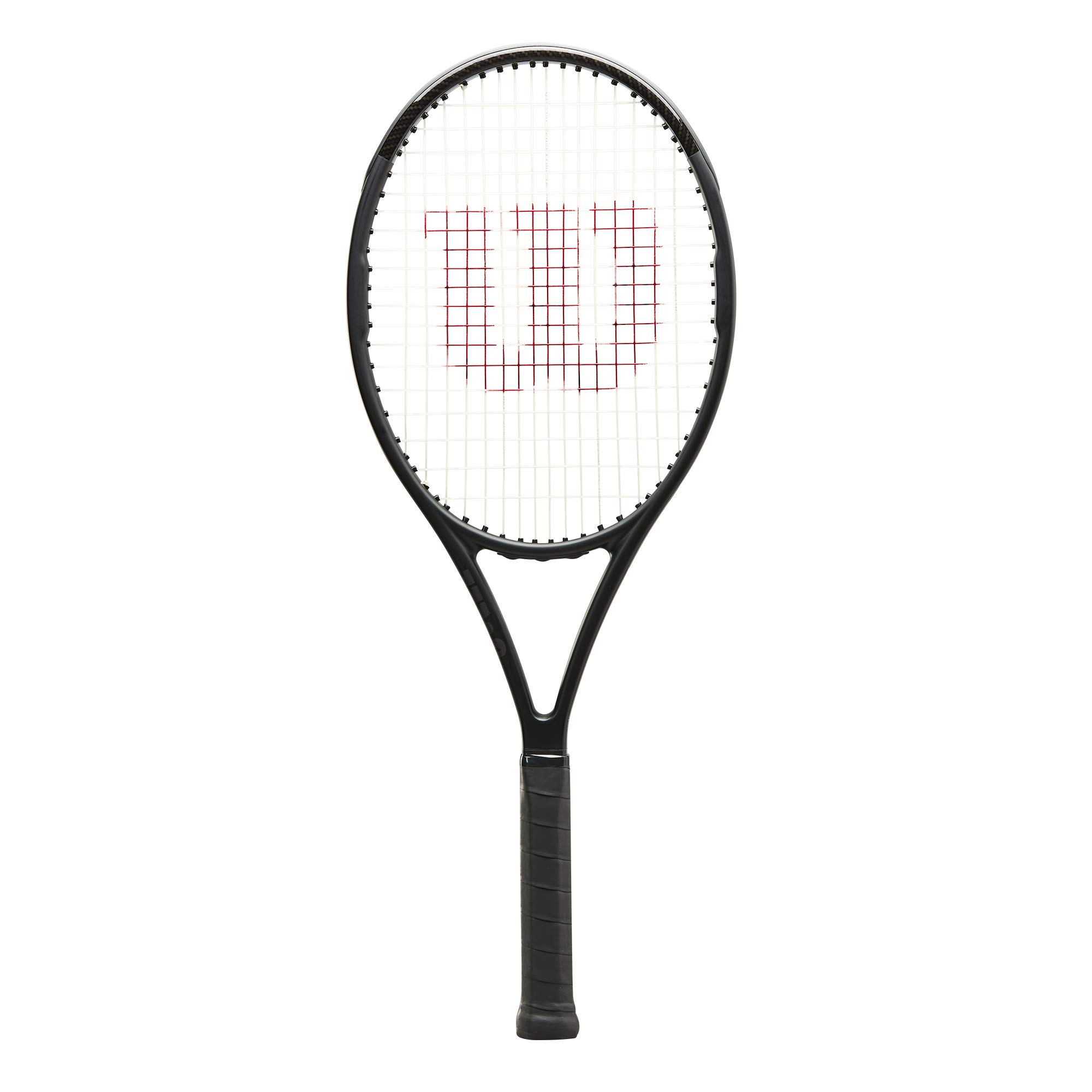 WILSON Pro Staff Team V13 Adult Performance Tennis Racket - Grip Size 2-4 1/4", Red