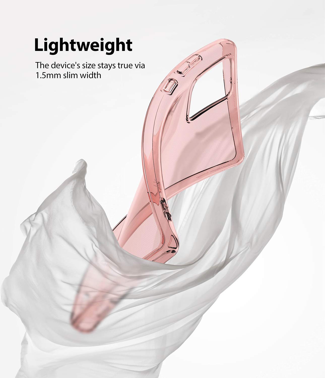 Ringke Air Compatible with Galaxy Note 20 Case 5G, Thin Flexible Shockproof TPU Phone Case - Rose Bronze