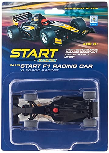 Scalextric Start F1 Style Racing Car G Force Racing 1:32 Slot Race Car C4113
