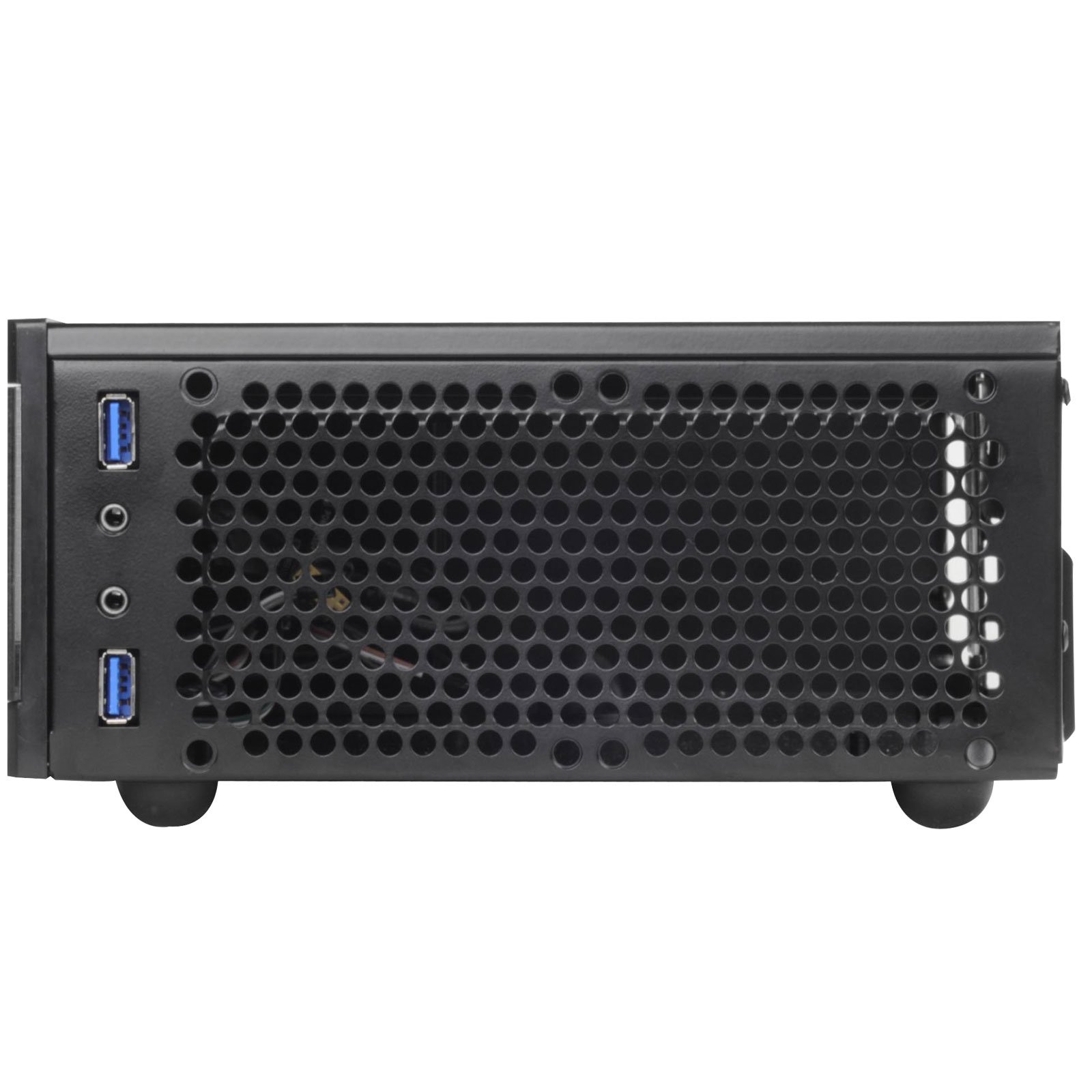Silverstone 0.8mm Steel Body Tek Acrylic Front Panel for Mini-Itx Media Center/HTPC Case Cases ML05B-USA