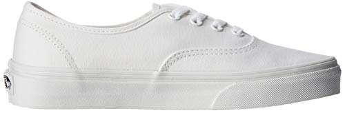 Vans 0EE3WOO: Authentic True White UNISEX Skateboard Sneakers, 10 Women/8.5 Men