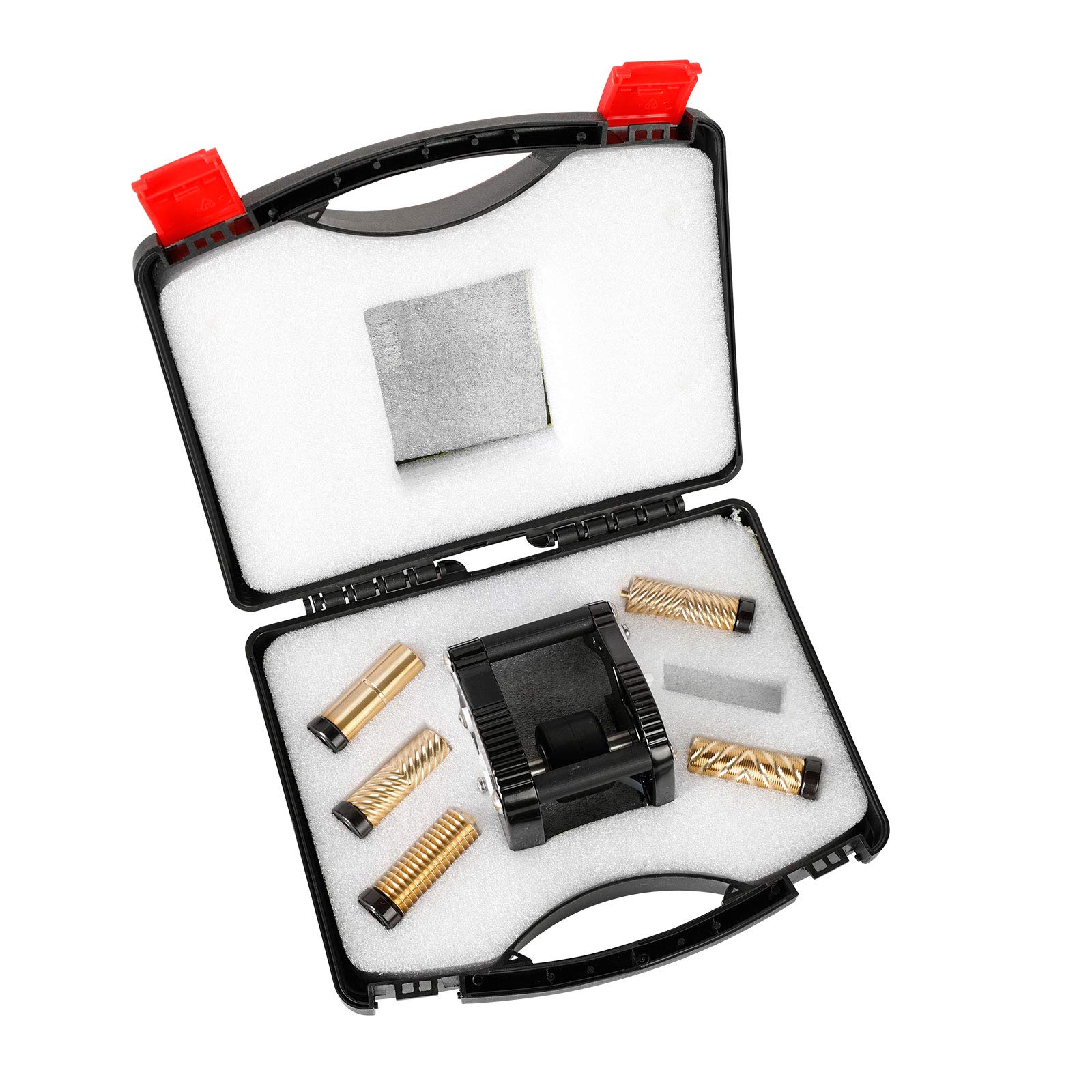 XCMAN Cross Country Nordic Skiing Ski Wax Base Structure Roller Tool Kit with 5 Rollers