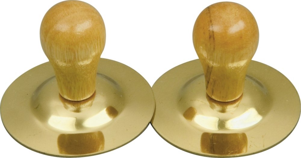 Rhythm Band School Children Musical Instruments Brass Finger Cymbals