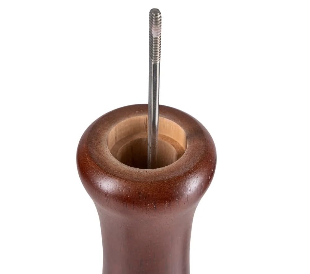 Soro Essentials- 18β Wooden Pepper Grinder- Pepper Mill or Salt Mill Best Pepper or Salt Grinder with an Adjustable Rotor and Easily Refillable Spice Tool Grinder Pepper Grinder for your kitchen