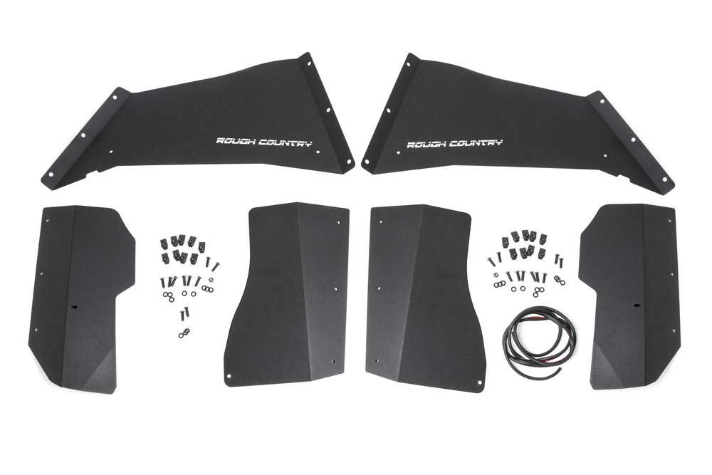Rough Country Rear Inner Fenders for 2007-2018 Jeep Wrangler JK - 10500