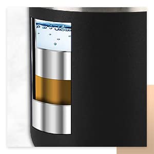 WAASS 14oz Insulated stainless steel Coffee Mug - Hot and Cold with leakproof sliding Lid - Perfect for Hot Coffee & Tea for Travel, home, and Work. (Green)