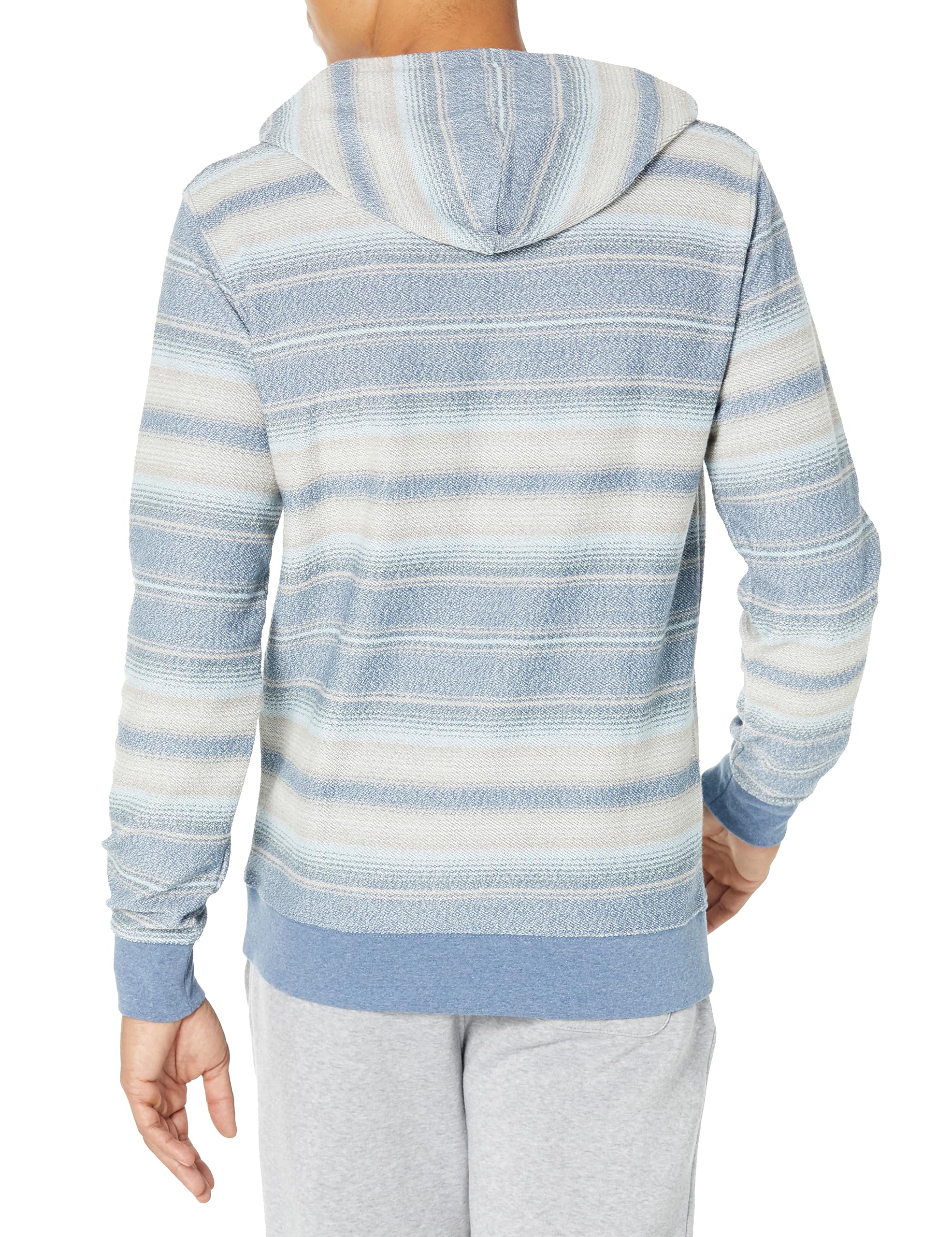 Quiksilver Men's Hood Pullover Hoodie Sweatshirt, Otway Bering SEA 233
