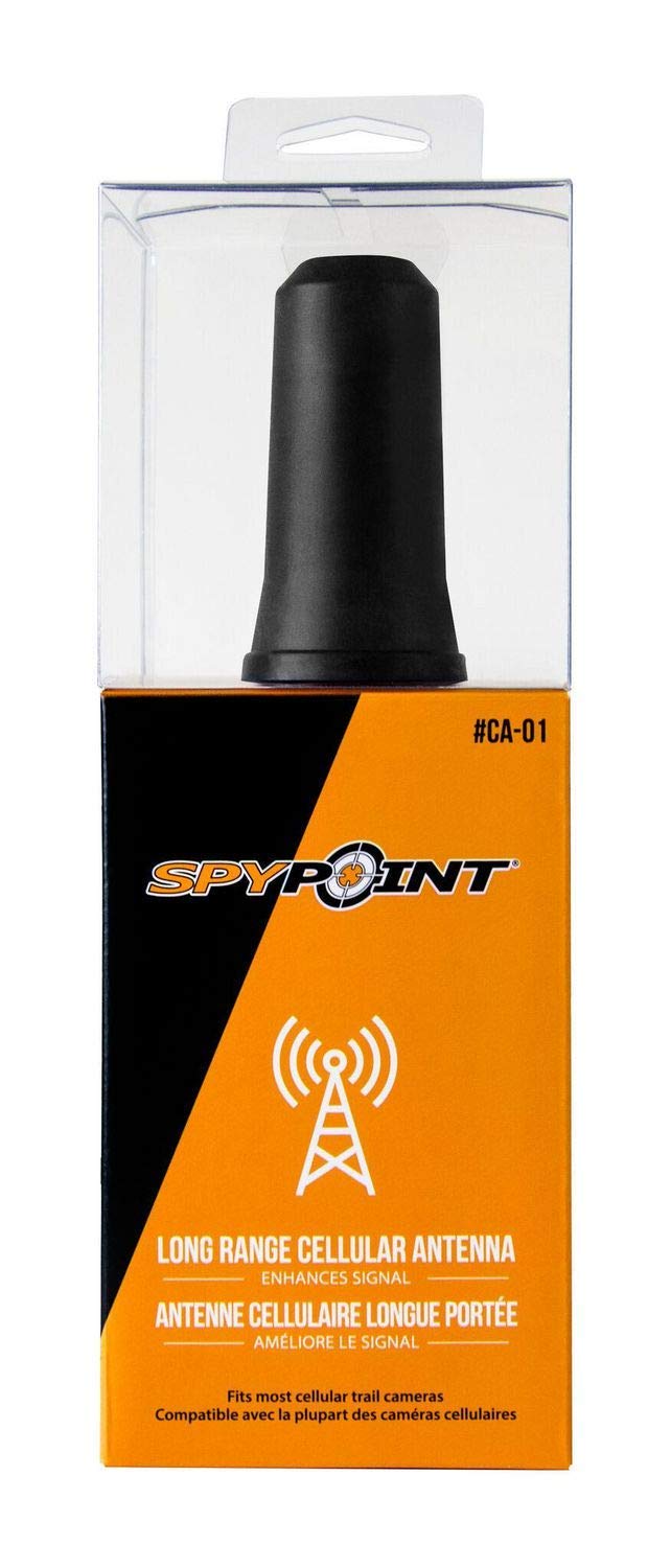 SPYPOINT Link-Micro-V Cellular MMS Trail Camera 4G LTE Lock Box Power Kit Long Range Antenna Python Cable 2 Year Camera Warranty