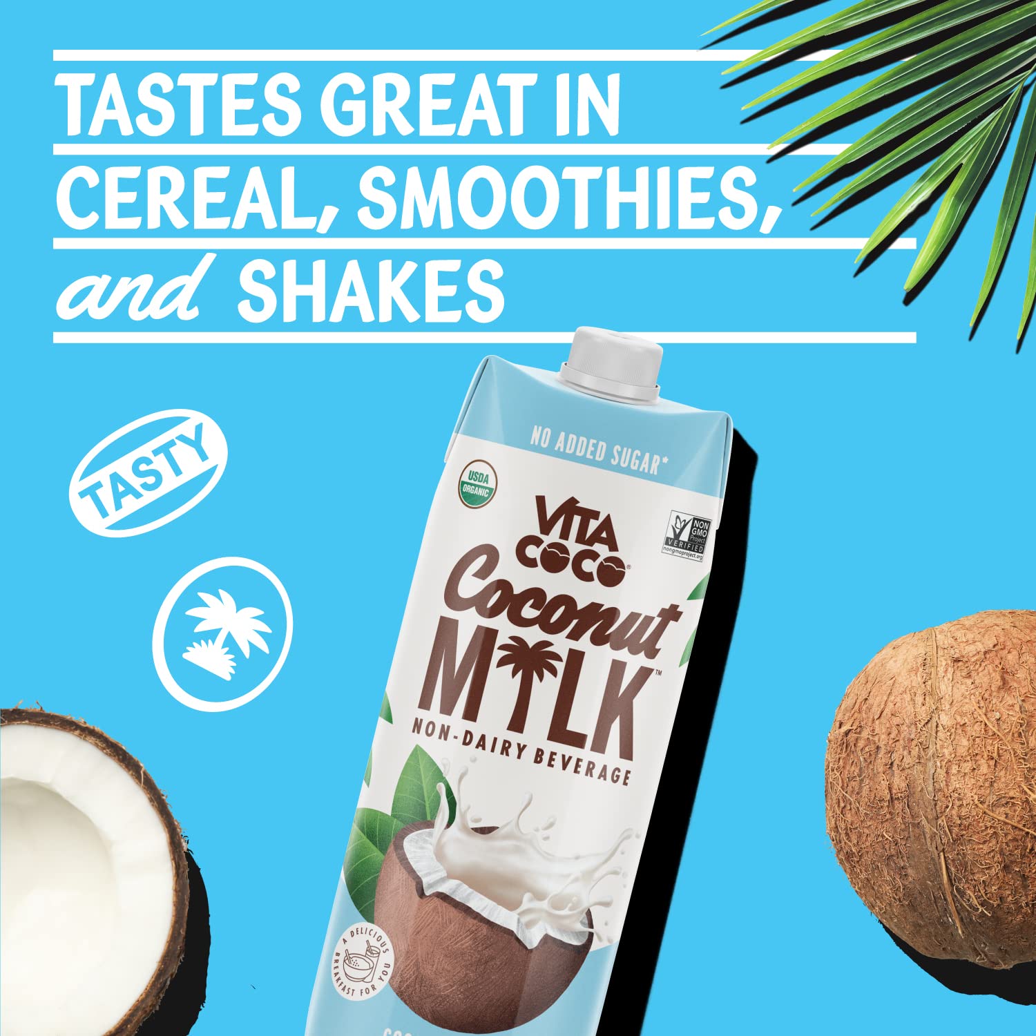Vita Coco Coconut Milk, Dairy-Free, Gluten-Free - 33.8 Fl Oz, Pack of 6