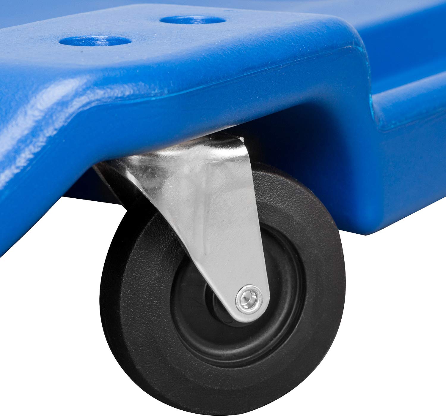 TCE ATR6300U Torin Rolling Creeper Garage/Shop Seat: Padded Mechanic Stool with Tool Tray Storage, Blue