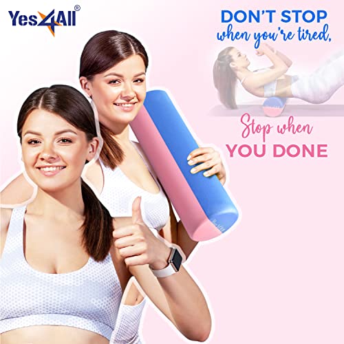 Yes4All Cork Massage Muscle Roller Natural Foam Roller 13 inch