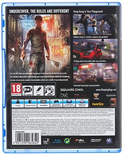 Sleeping Dogs Definitive Edition (PS4)