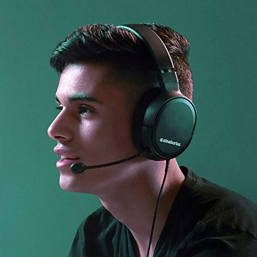 Steel Series Arctis 1 - All-Platform Compatibility - for PC, PS4, Xbox, Nintendo Switch, Mobile - Detachable ClearCast Microphone (PS4////)
