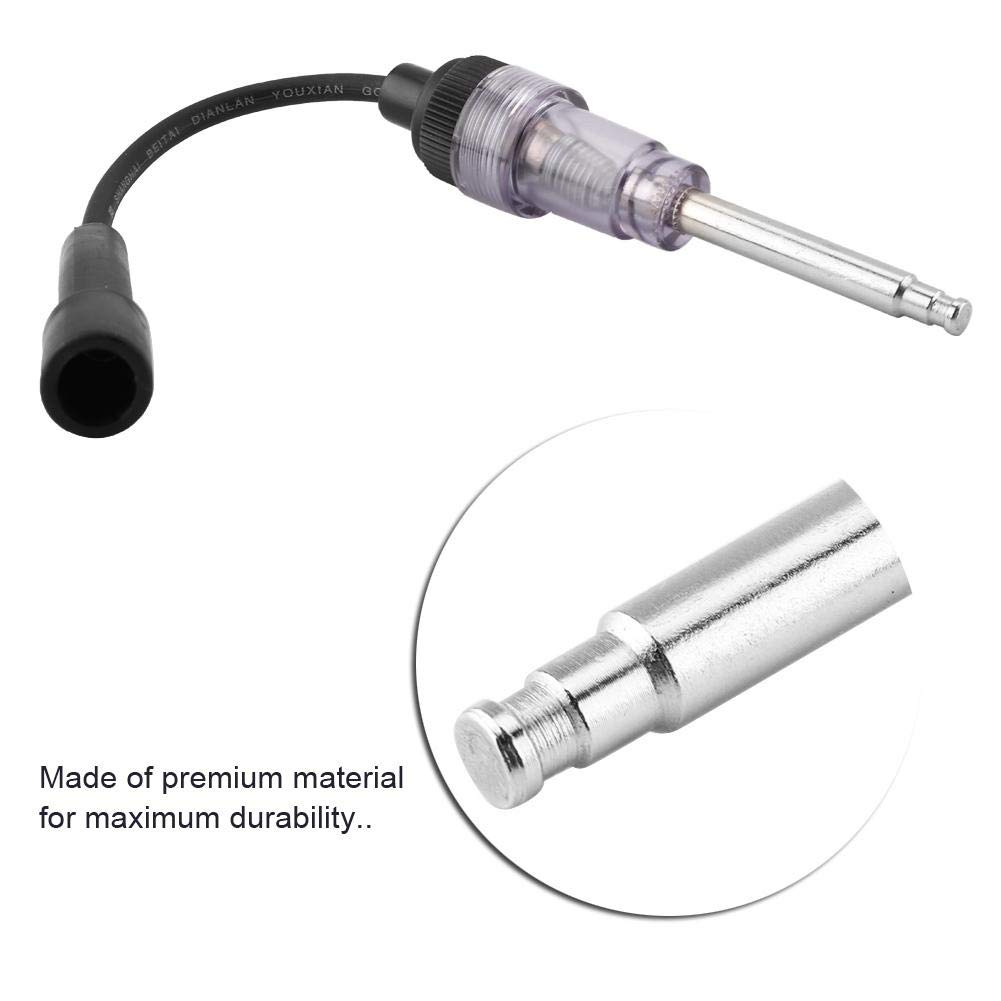 Spark Tester,Car Spark Plug Adjustable Ignition System Coil Tester Detector Auto Diagnostic Tool