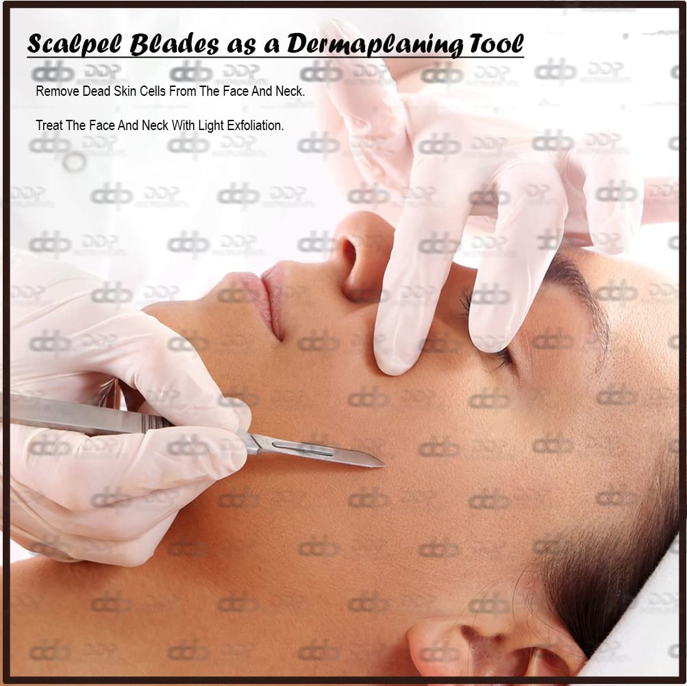 Scalpel Knife Handle #3 with 20 STERILE Blades #15