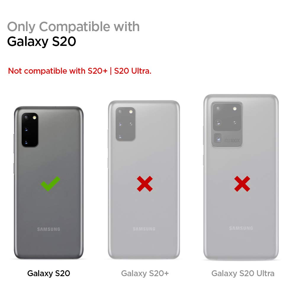 Spigen NeoFlex Screen Protector Designed for Samsung Galaxy S20 / S20 5G (2020) [2 Pack] - Case Friendly