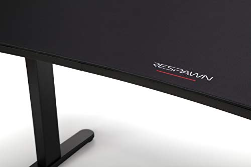RESPAWN RSP-1063 Table Mouse Pad, Gaming Computer Desk, 63 in, Black