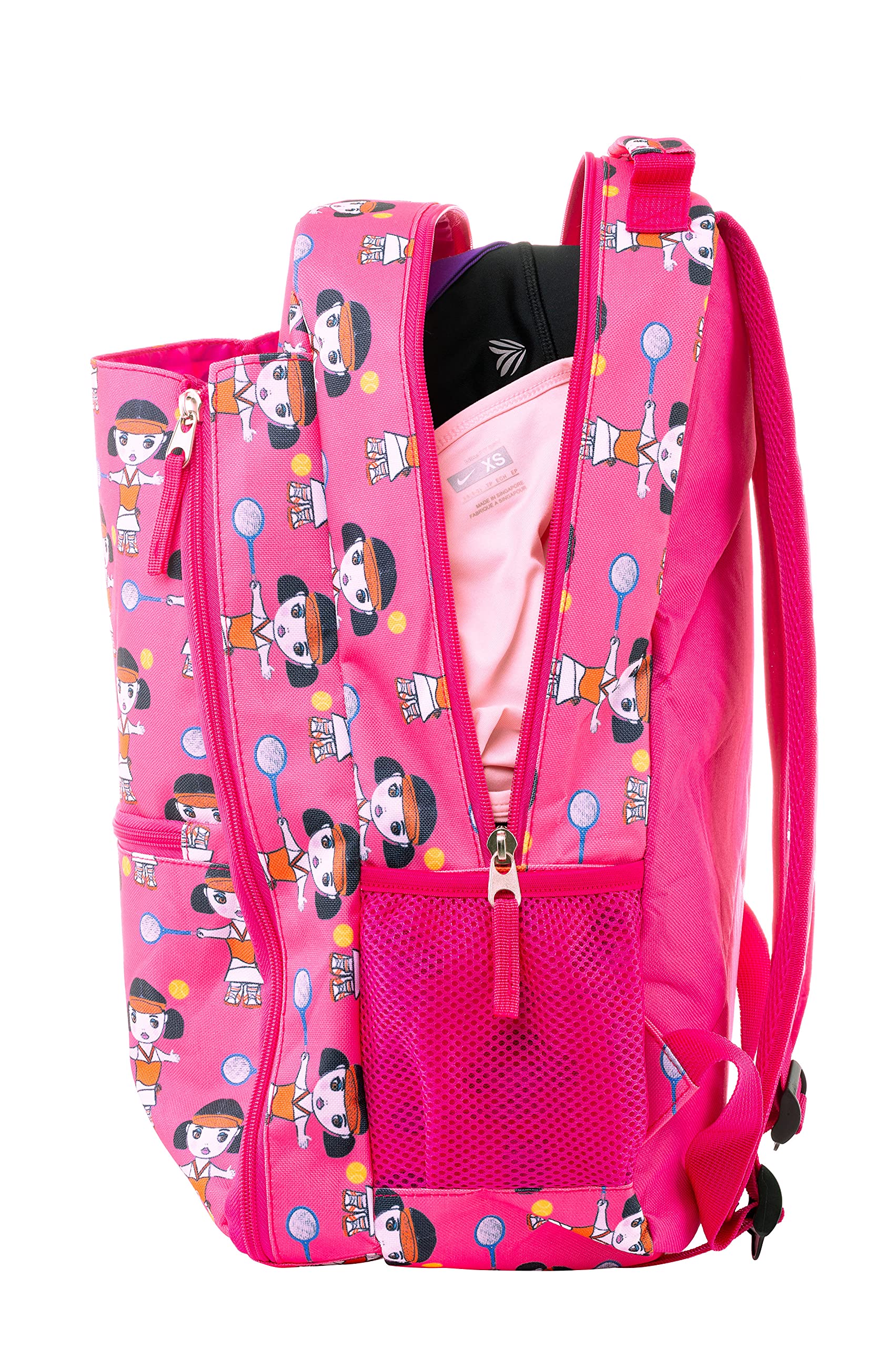 Tennis Backpack for Women β Lightweight Tennis Racket Bag Stores 2 Rackets, Balls, and Sports Gear β Backpack Only