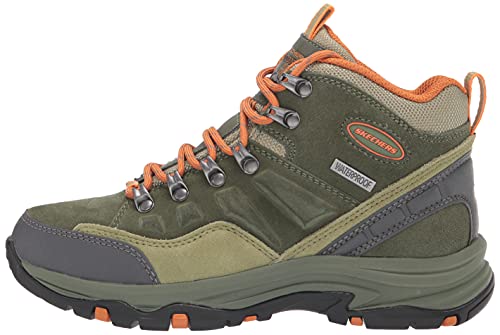 Skechers womens Hiker,Olive,6 M US