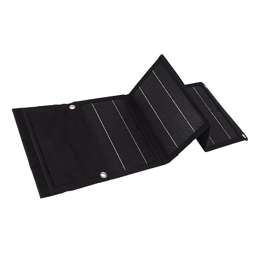 Portable Solar Panel Bag Photovoltaic Generation Backpacking Folding Bag Mobile 20W Bag Accessories for Bag Monocrystalline Silicon for Holder for Organizer Solar Panels