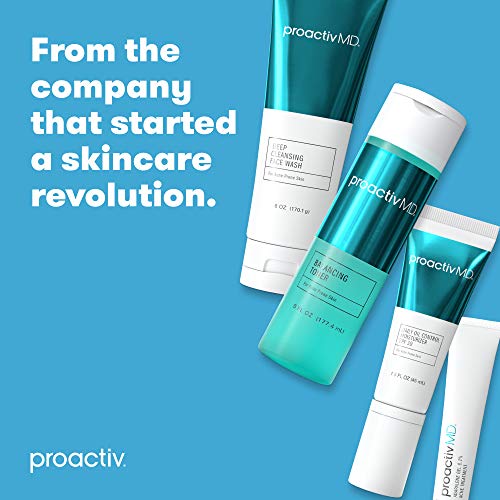 ProactivMD Daily Oil Control Face Moisturizer With Sunscreen SPF 30 - Face Sunscreen For Sensitive Skin, Acne Prone Skin and Hydrating Sun Skin Care, 1.5 oz