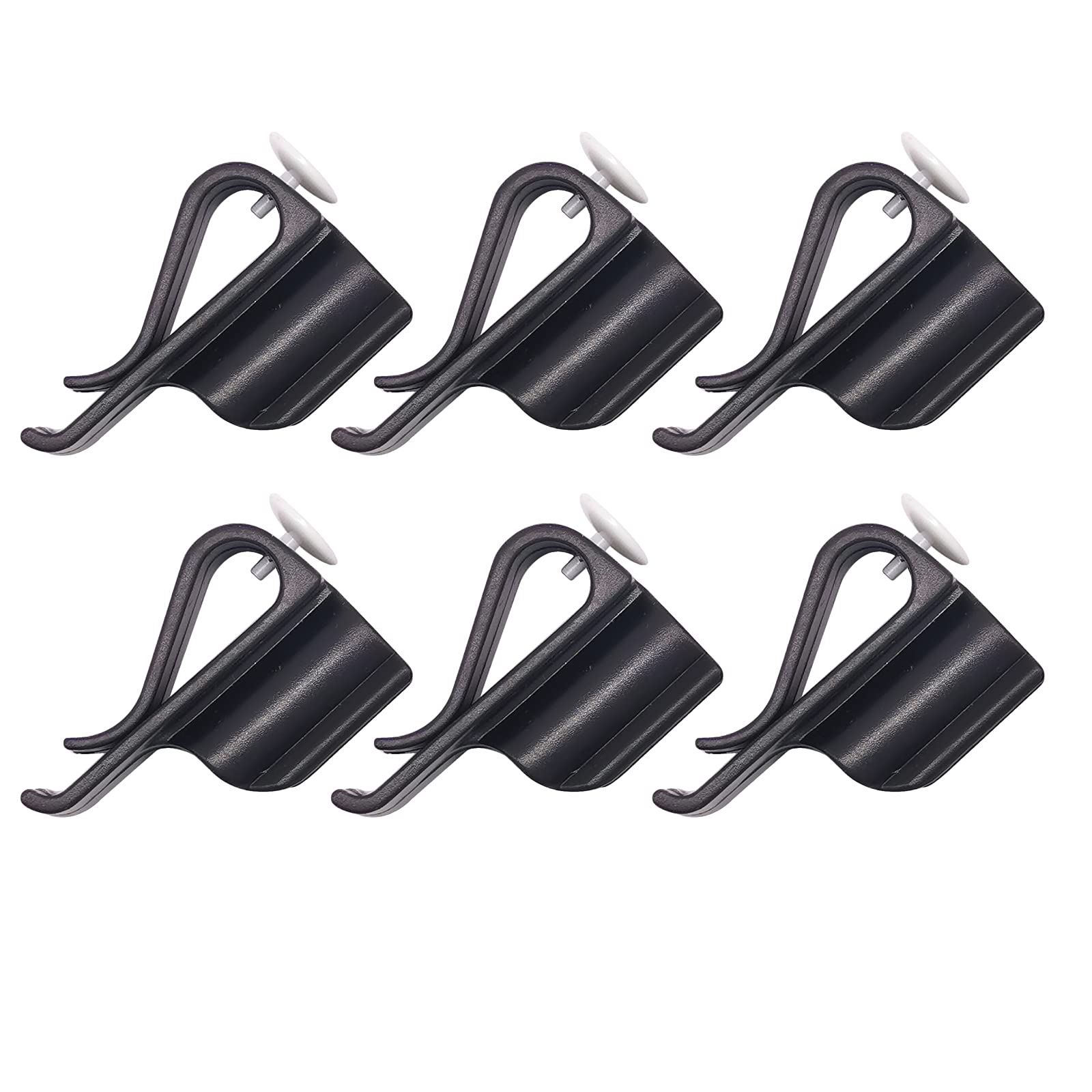 ZARSIO Golf Putter Clip Bag Clip Putter Clamp Holder Golf Accessories, Set of 6