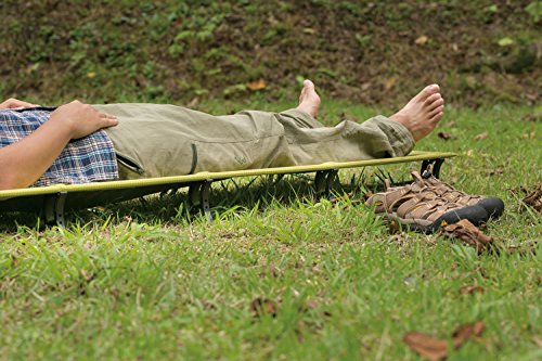 Therm-a-Rest UltraLite Cot, Large - 26 x 77 Inches, Large, Reflect Green